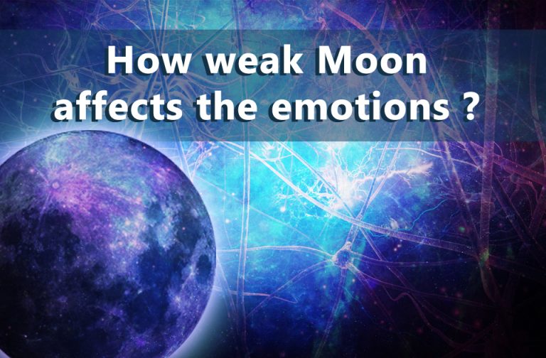 How Weak Moon Affects The Mental Emotions (part1) - Vedic Astrology Blog